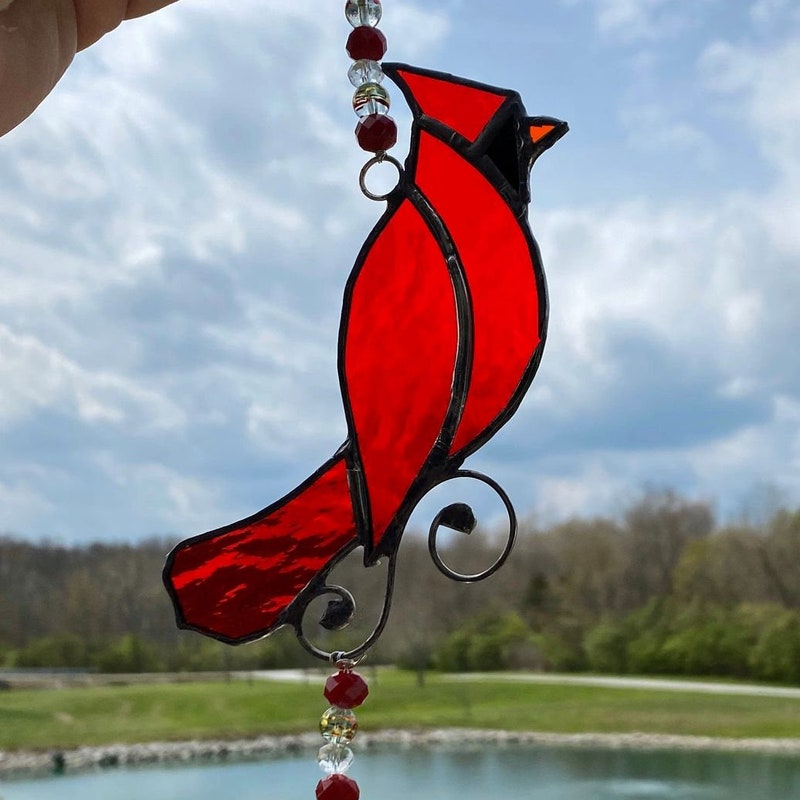 Stained Glass Wind Chimes - Etsy