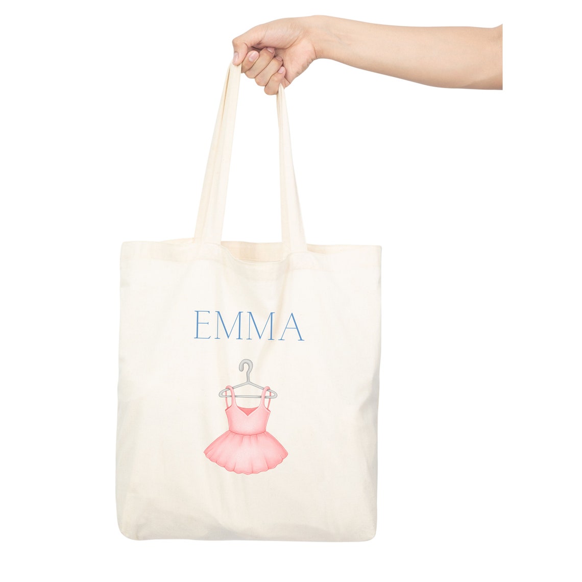 Custom Dance Class Tote, Ballerina Themed Tote Bag, Custom Dance Themed ...
