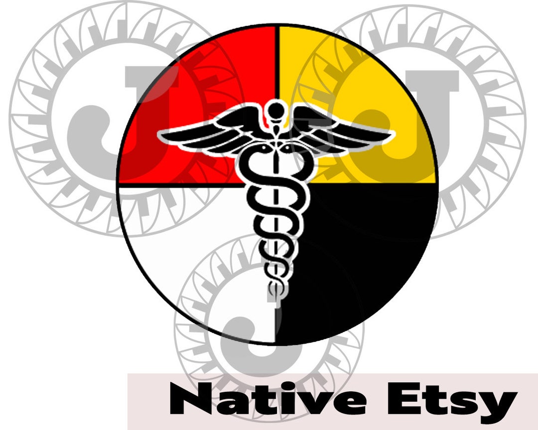 Native Etsy Indigenous Native American Medical Svg & PNG Digital File ...