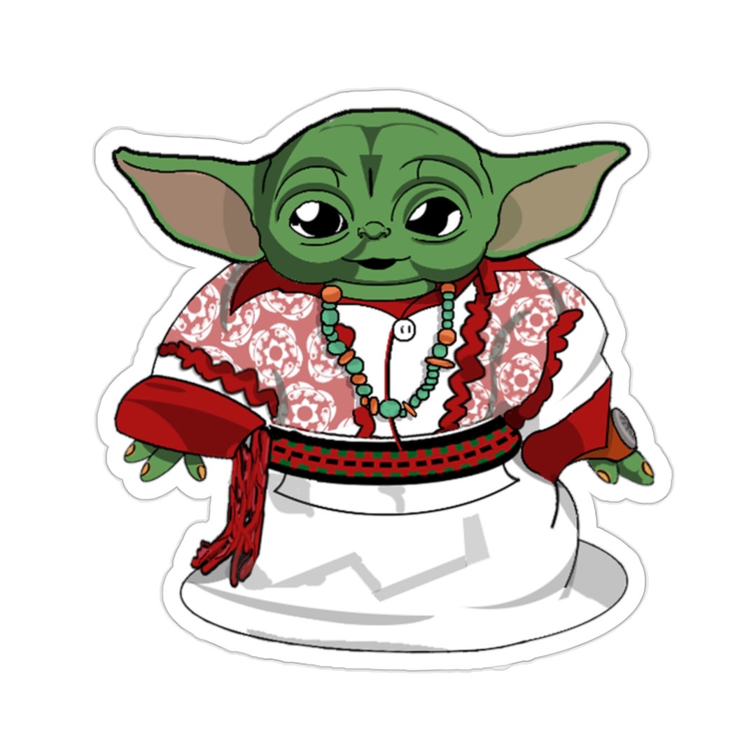 Native Etsy Southwest Native American Indigenous Baby Yoda Sticker - Etsy