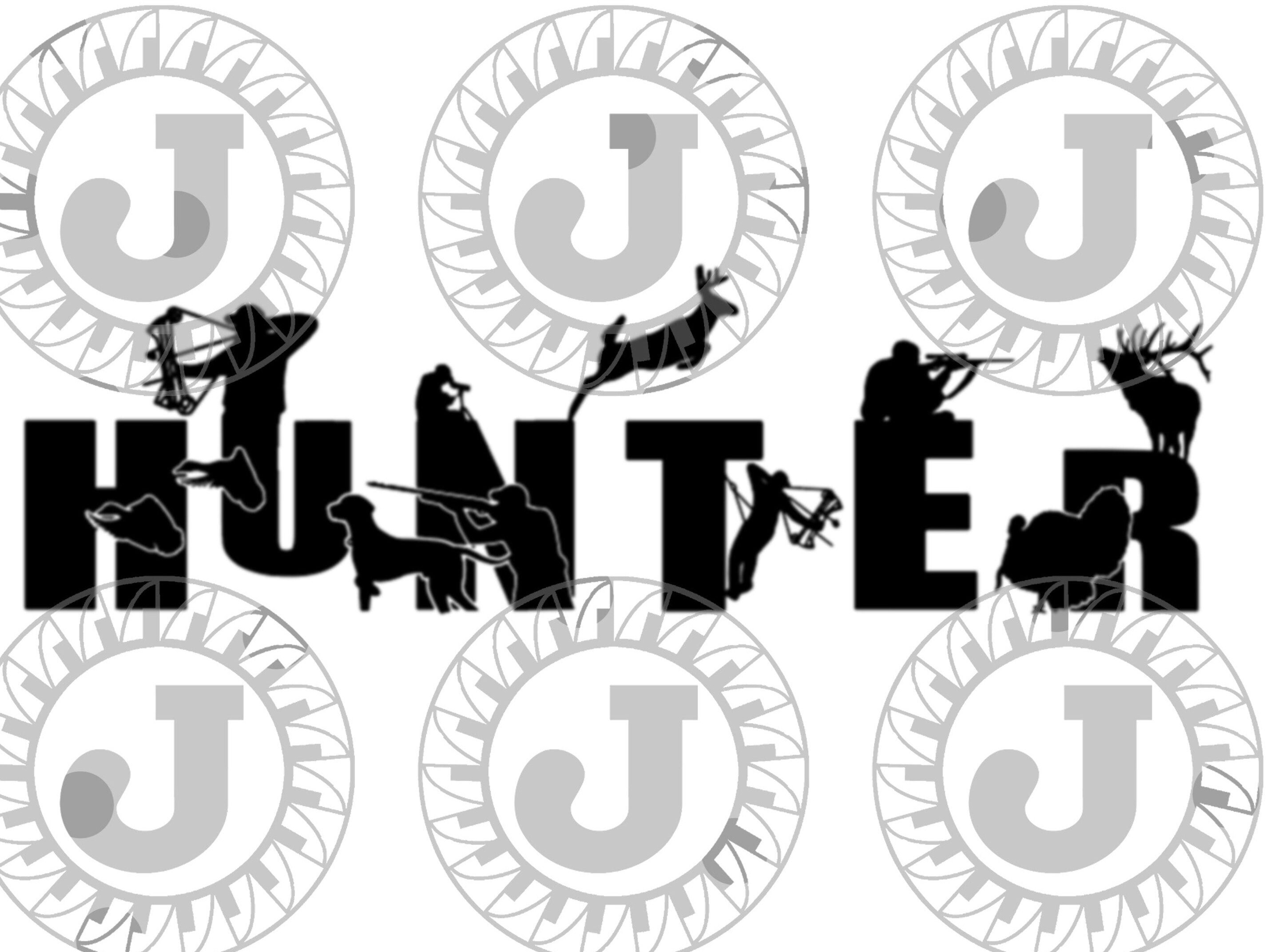 Hunter Hunting SVG, PNG Digital Files - Etsy