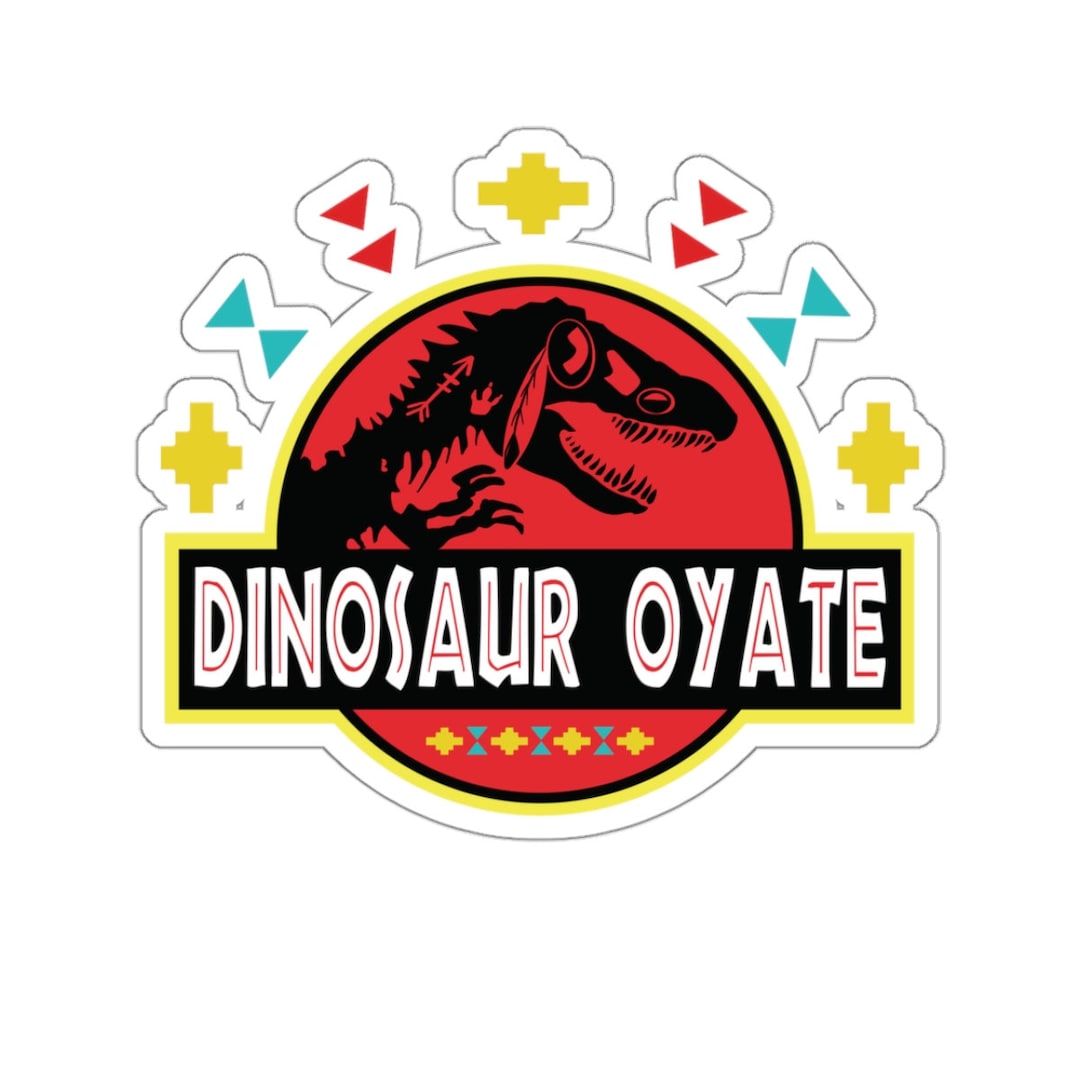 Native Etsy Reservation Dogs Dinosaur Oyate Sticker - Etsy