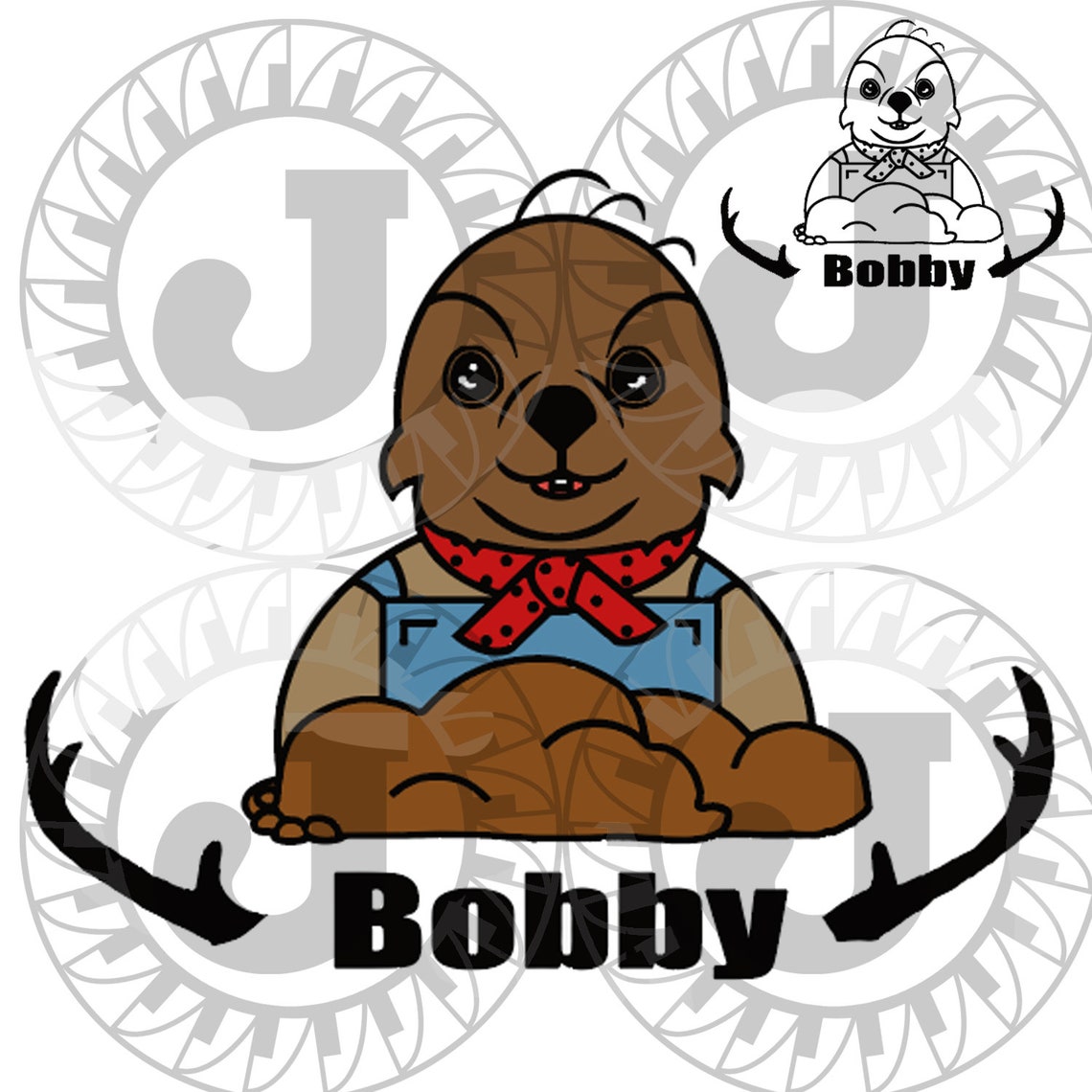 Sweet Tooth Bobby digital SVG file | Etsy