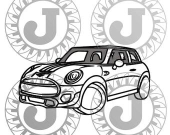 Mini Cooper Svg | Etsy