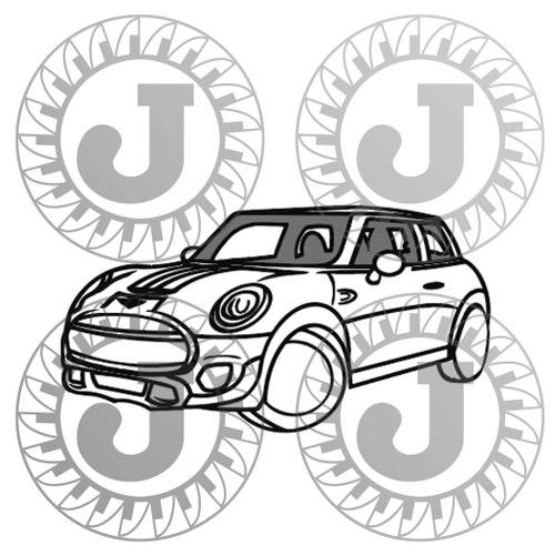 Mini Cooper SVG Drop A Gear and Disappear - Etsy UK