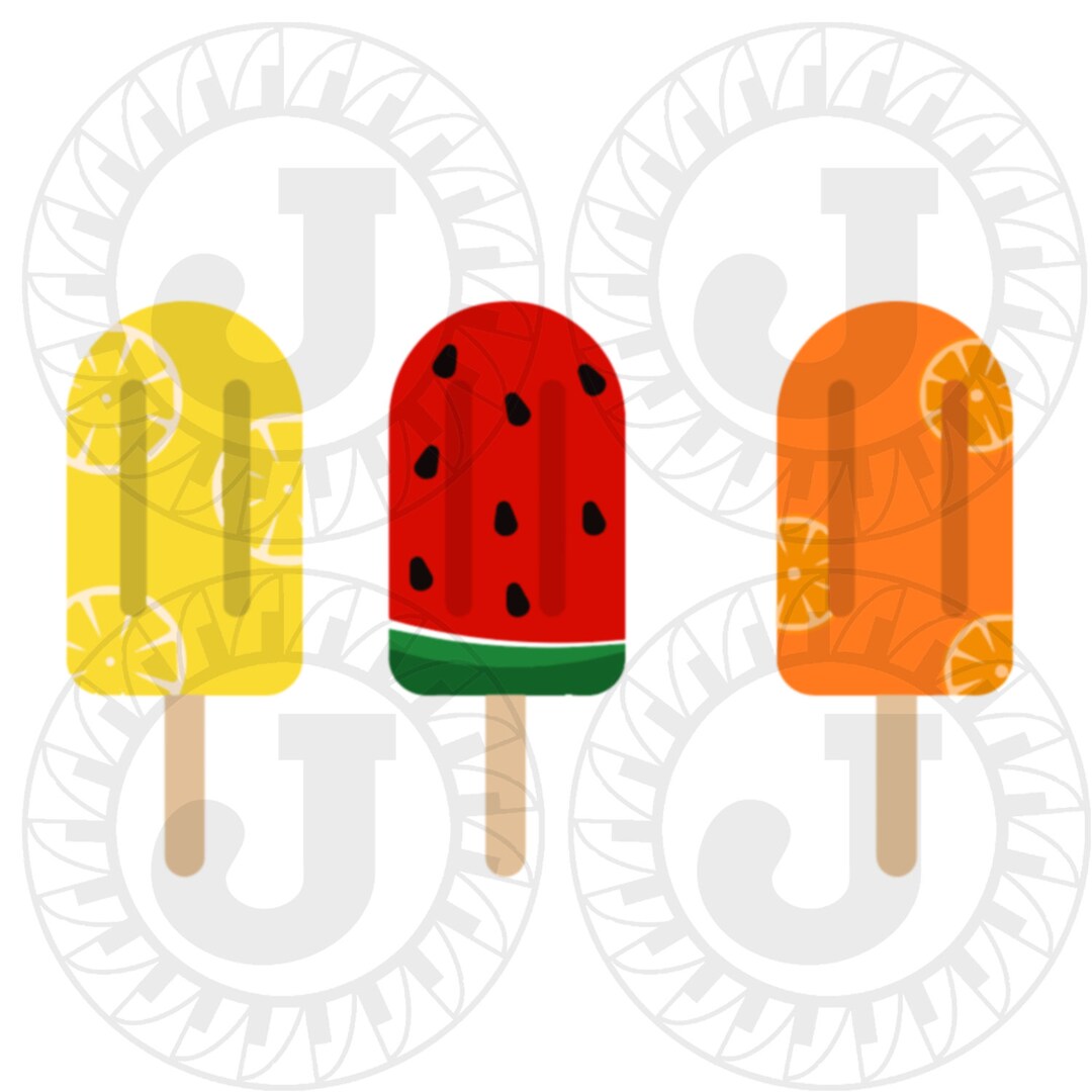 Archivos digitales SVG y PNG de paletas de limón, sandía y naranja ...