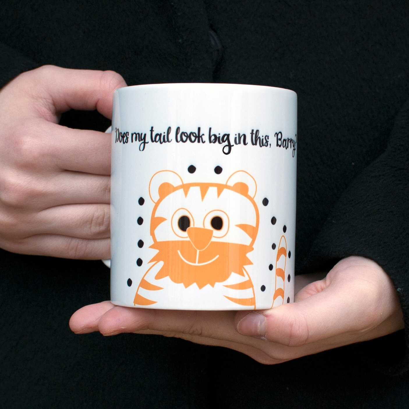 Tiger Coffee Mug Personalised Mug Cute Tiger Mug Mug Gift | Etsy