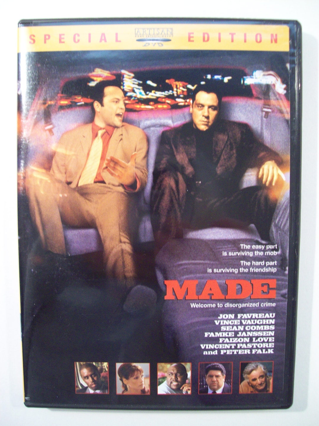 Made Special Edition DVD, 2001, Vince Vaughn, Jon Favreau - Etsy