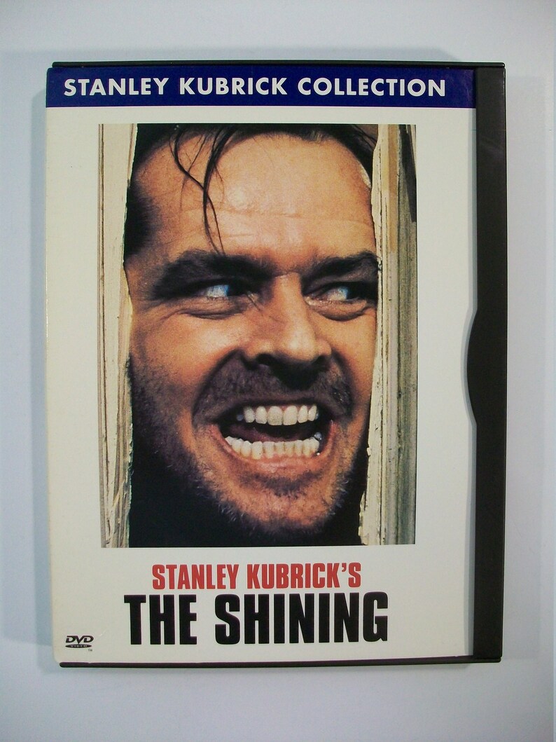 1980 Stanley Kubrick's the Shining DVD, Jack Nicholson, Shelley Duvall, Danny Lloyd - Etsy