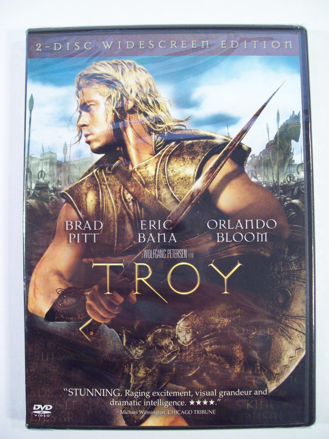 New Troy DVD, Brad Pitt - Etsy