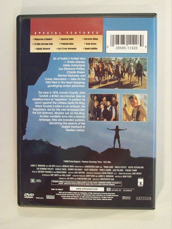 Young Guns 2 Dvd