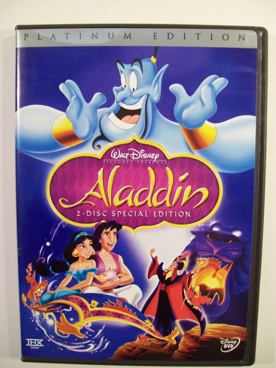 Walt Disney Aladdin Special Edition DVD, Platinum Edition - Etsy