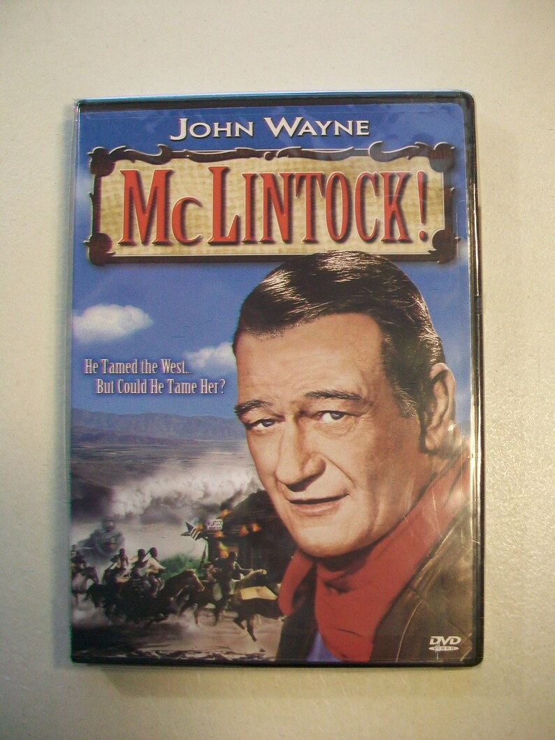 New Mclintock DVD 1963 Movie John Wayne Maureen O'hara - Etsy