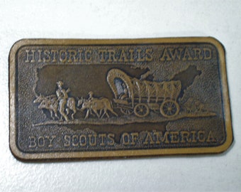 Leather Wagon Patch - Etsy