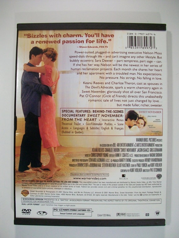 Sweet November Poster