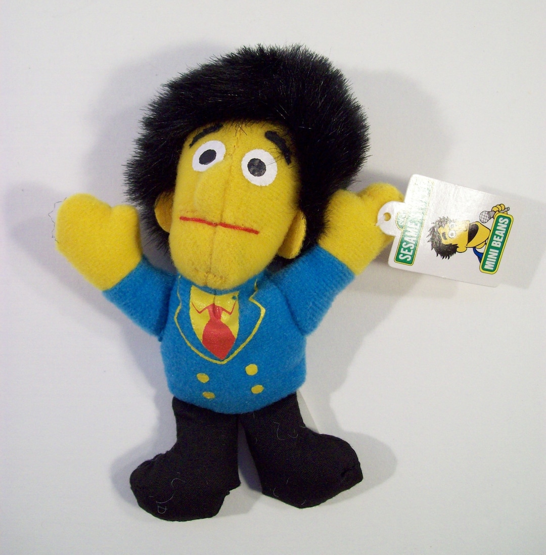 Vintage Sesame Street Guy Smiley Mini Beans Plush Muppets, Kellogg's ...