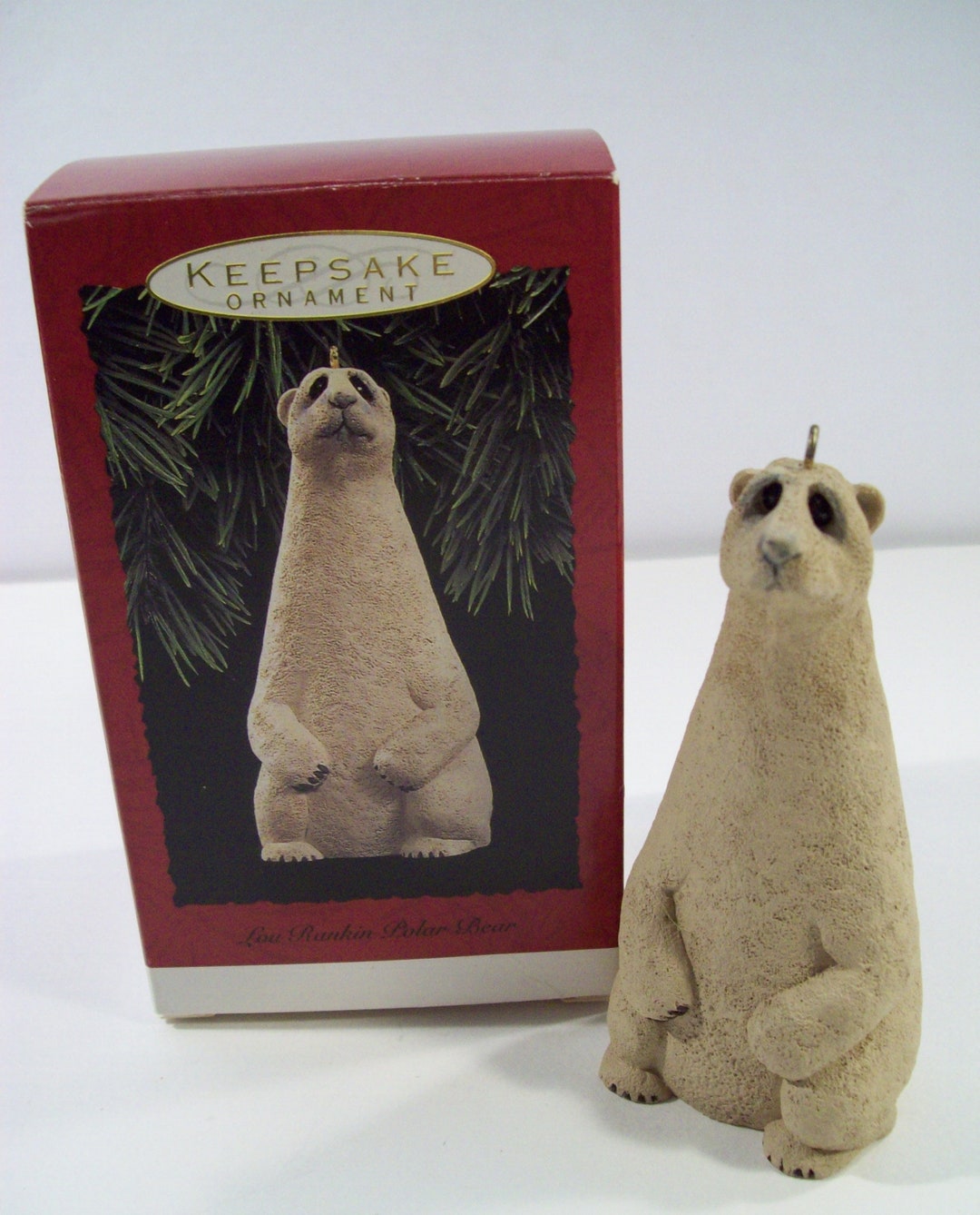 1992 Hallmark Keepsake , Lou Rankin Polar Bear Ornament - Etsy