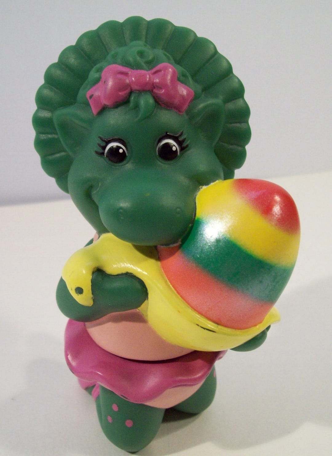 1997 Barney the Dinosaur Baby Bop Ballerina Vinyl Figure, Easter Egg - Etsy