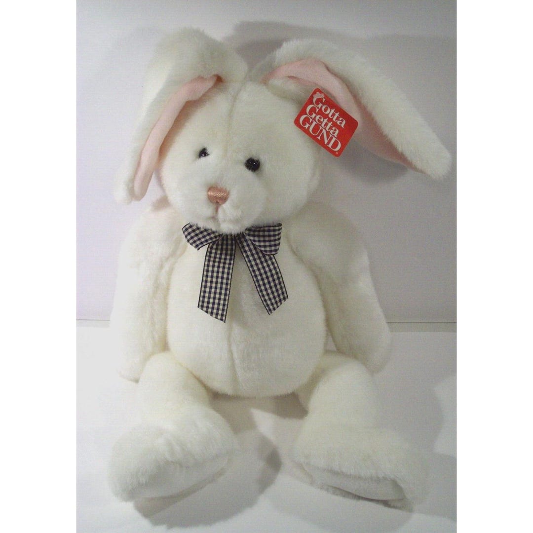 New Gund Rudy Bunny Rabbit 16 Plush, 3665 - Etsy