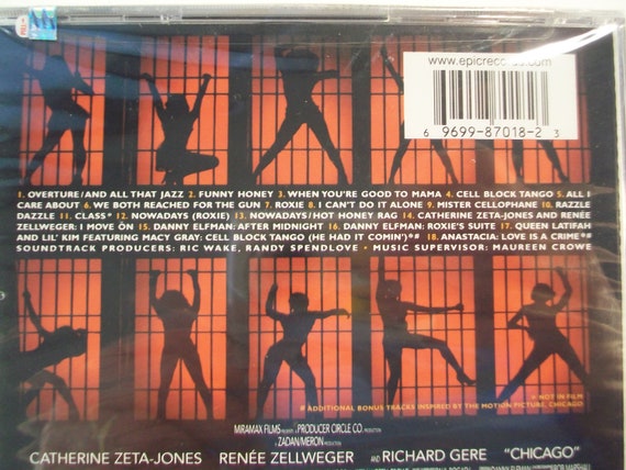 Chicago Movie Soundtrack