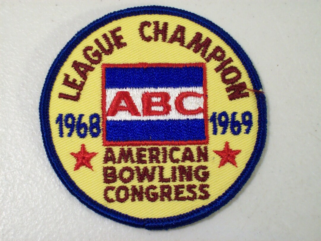 Vintage 1968-1969 American Bowling Congress ABC League Champion ...