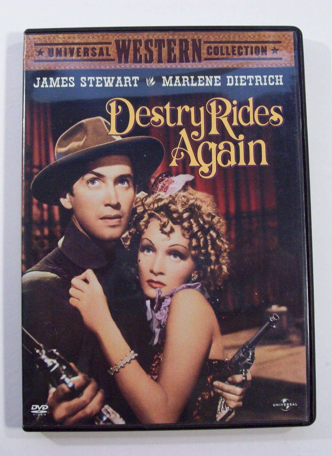 Destry Rides Again DVD, James Stewart, Marlene Dietrich, 1939, Western ...