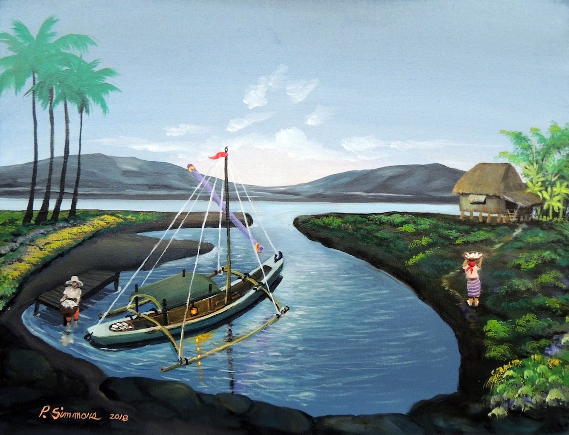 NEW! Philippine Painting of Mangingisda ( JPEG 9.97 MB Size) - Etsy