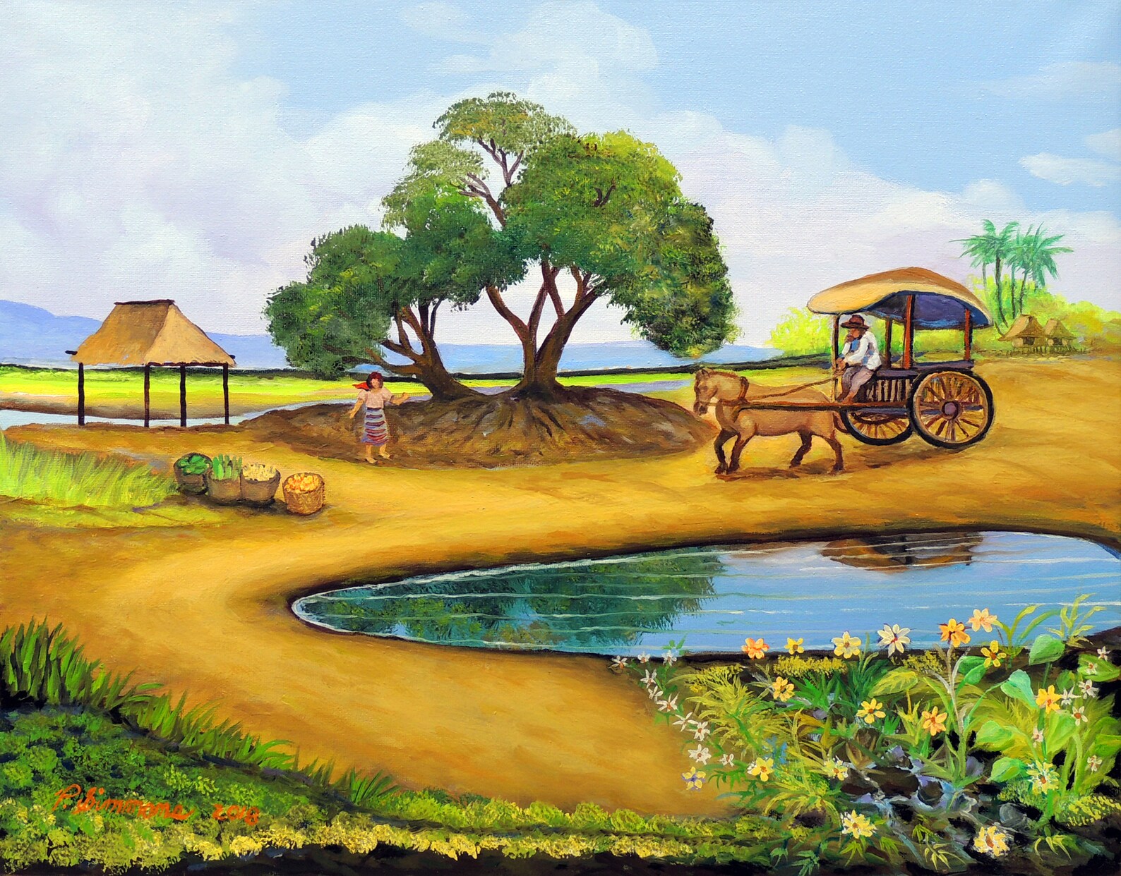 Philippine Painting Kalesa ( JPEG 9.65 MB SIZE) - Etsy
