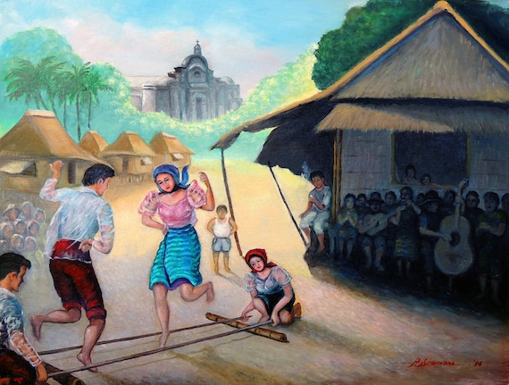 Tinikling Sa May Antipolo Philippine Folk Dance 9.60 MB | Etsy