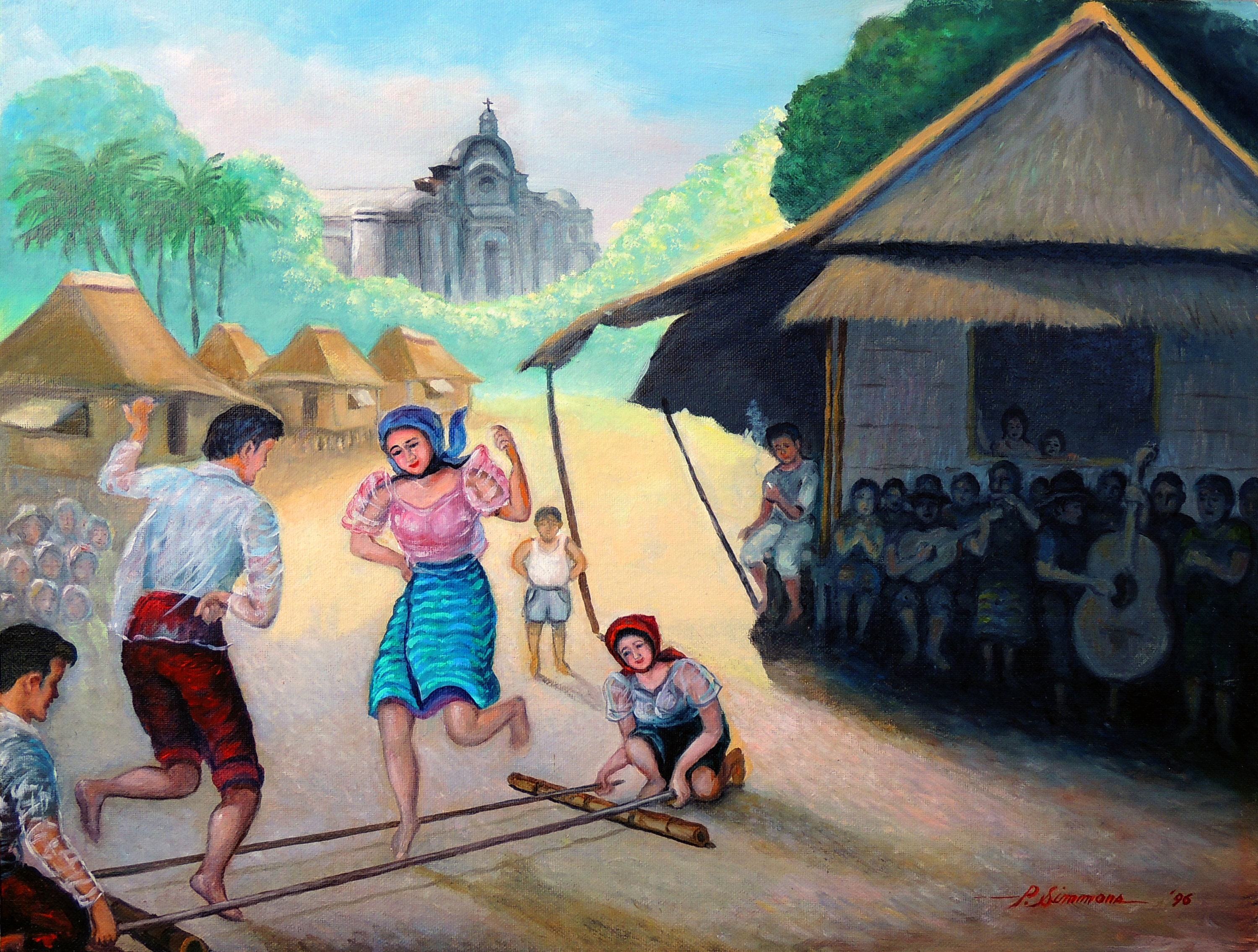 Tinikling Sa May Antipolo ( Philippine Folk Dance) 9.60 MB File - Etsy