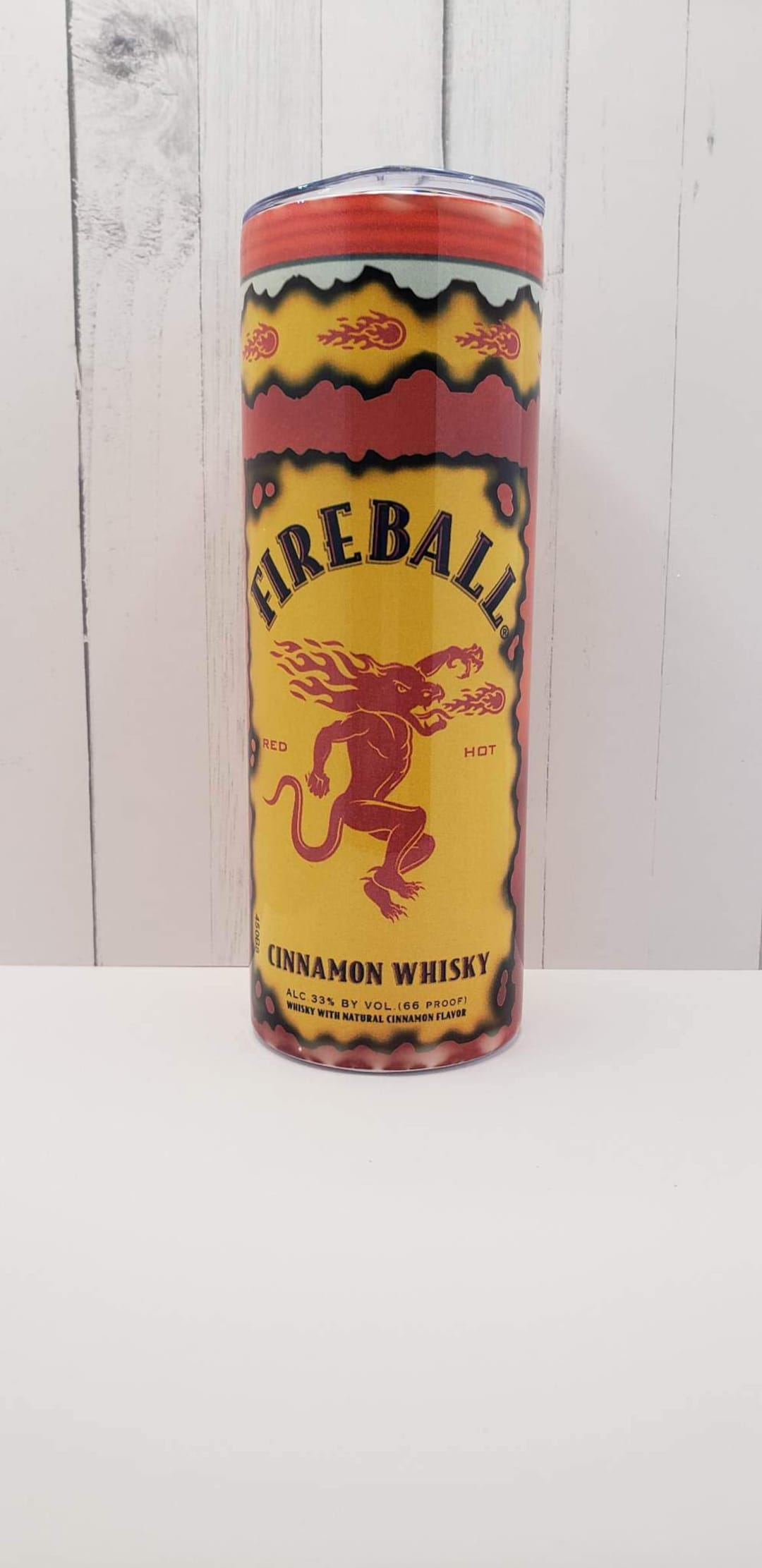 Fireball 20 Oz Tumbler - Etsy