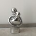 Embracing Couple Sculpture Abstract Minimalist Sculpture of - Etsy