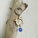 No 15 Keyring Brass 'fifteen' Key Chain Unique No - Etsy