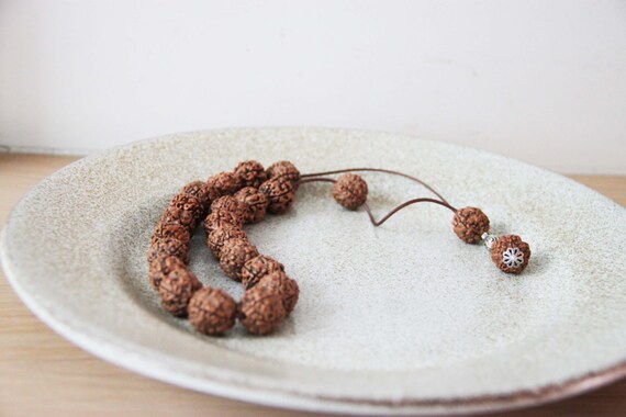 Rudraksha Nuts Worry Beads Cinnamon Brown Dried Nuts Beads | Etsy