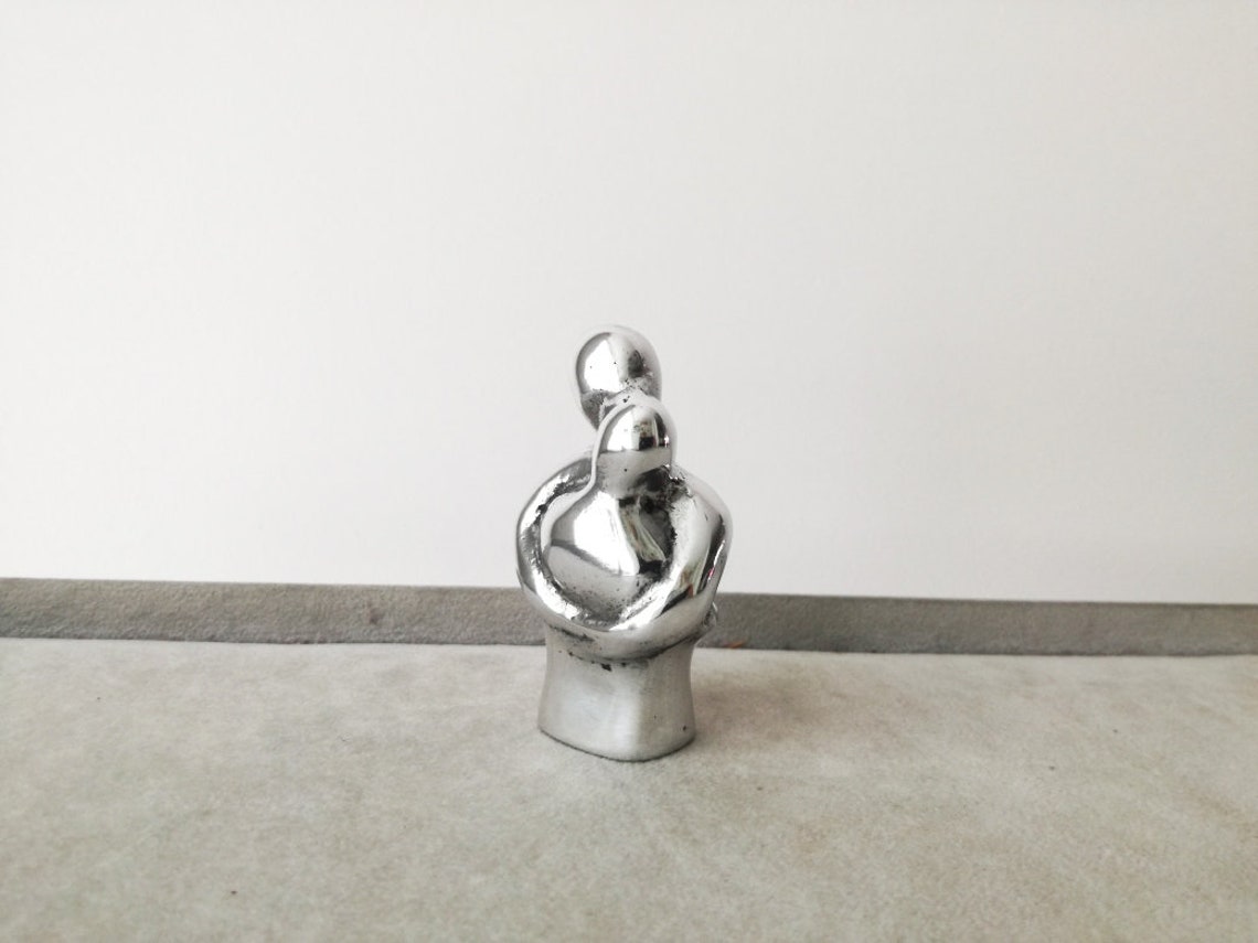 Embracing Couple Sculpture Abstract Minimalist Sculpture of - Etsy