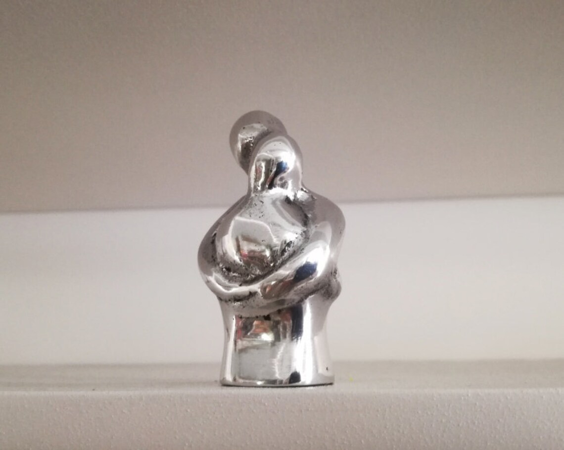 Embracing Couple Sculpture Abstract Minimalist Sculpture of - Etsy