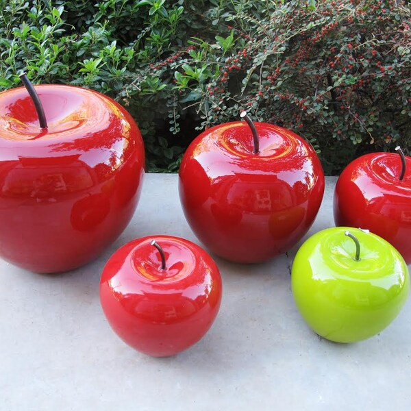 Apple Sculpture - Etsy