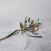 Mastic Tree Sculpture Real Mastic Tree Branch Electroplated - Etsy