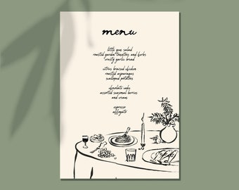 Peppermint Cafe Menu - Etsy