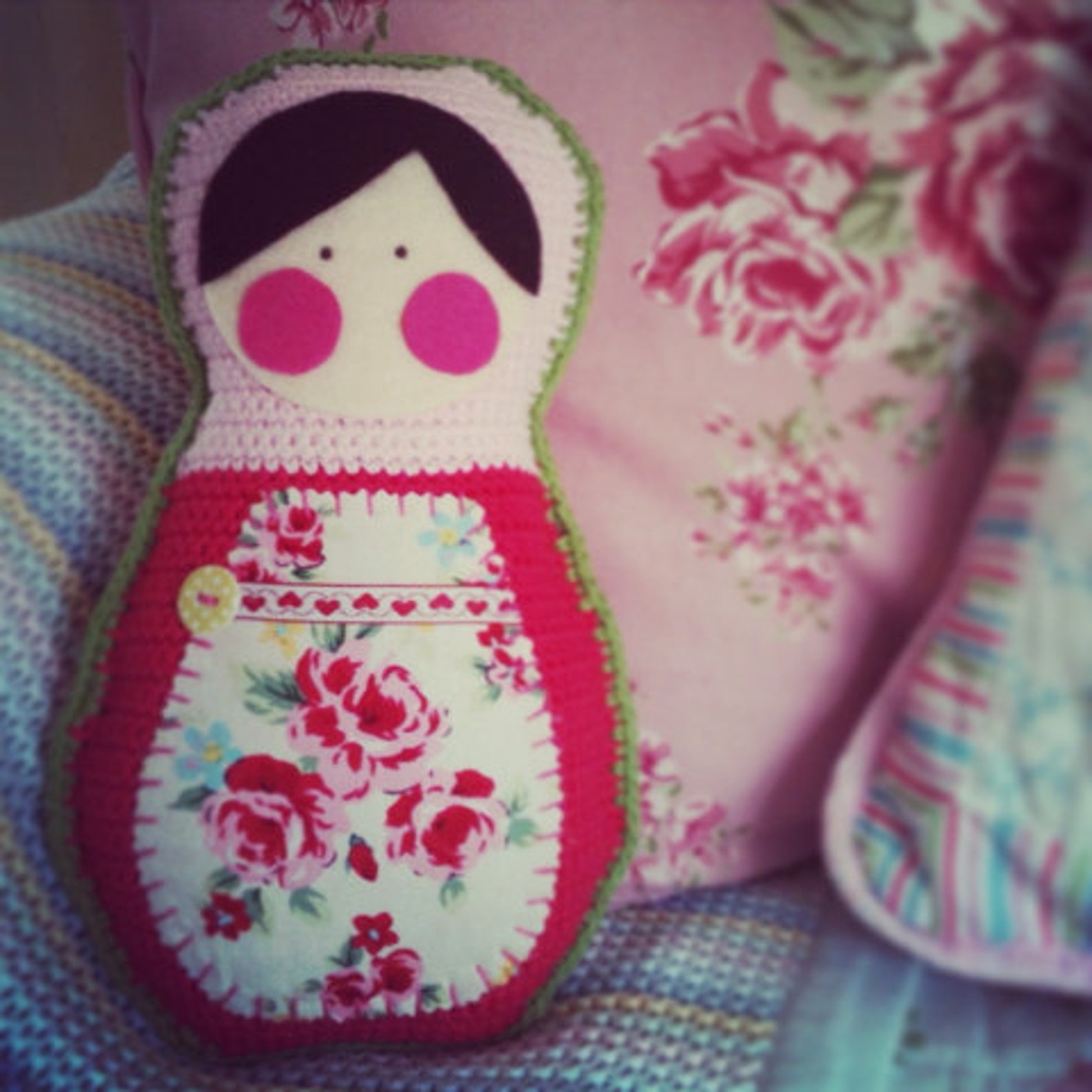 Matryoshka Cushion: A Crochet PDF Pattern - Etsy