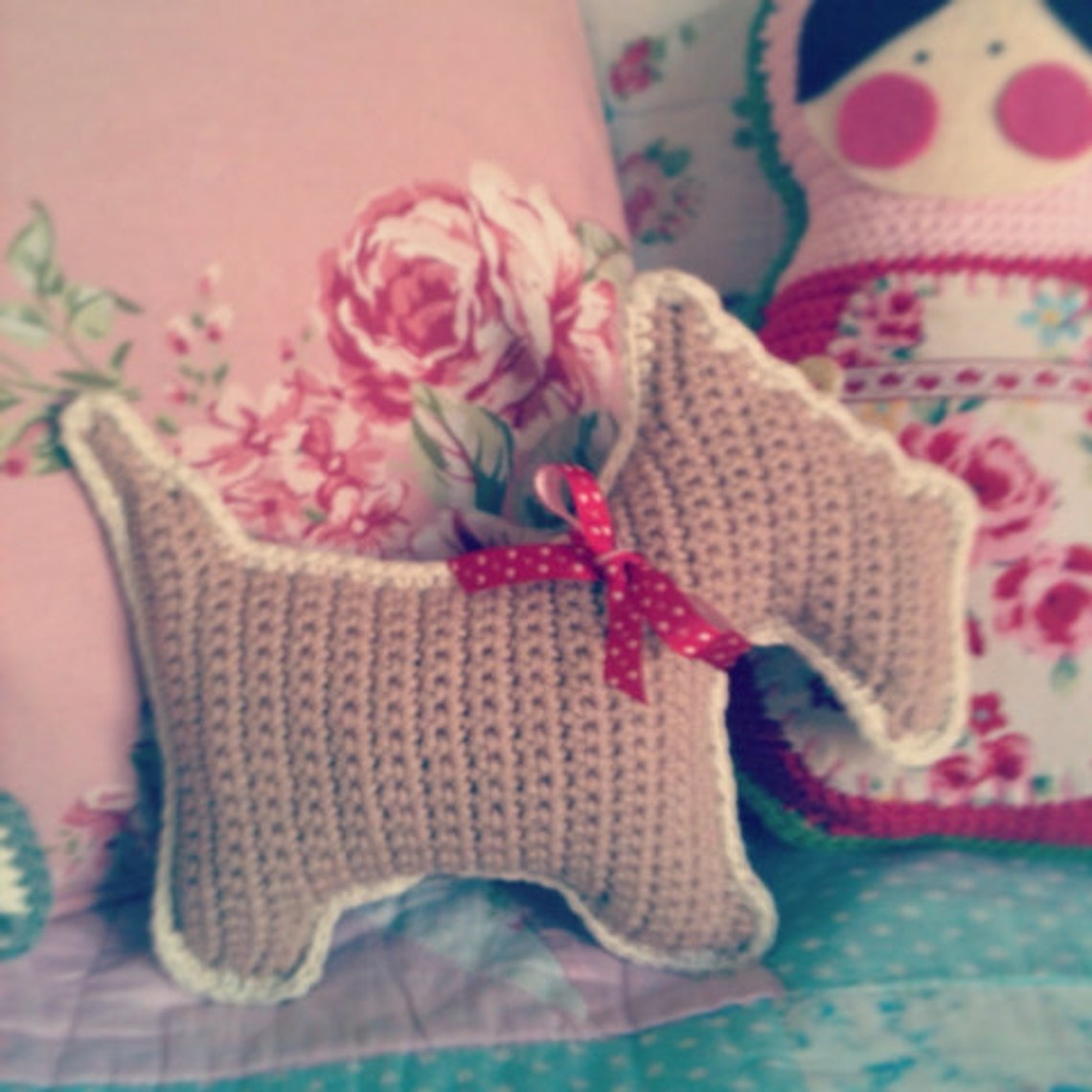 Scottie Dog Cushions: A Crochet PDF Pattern - Etsy