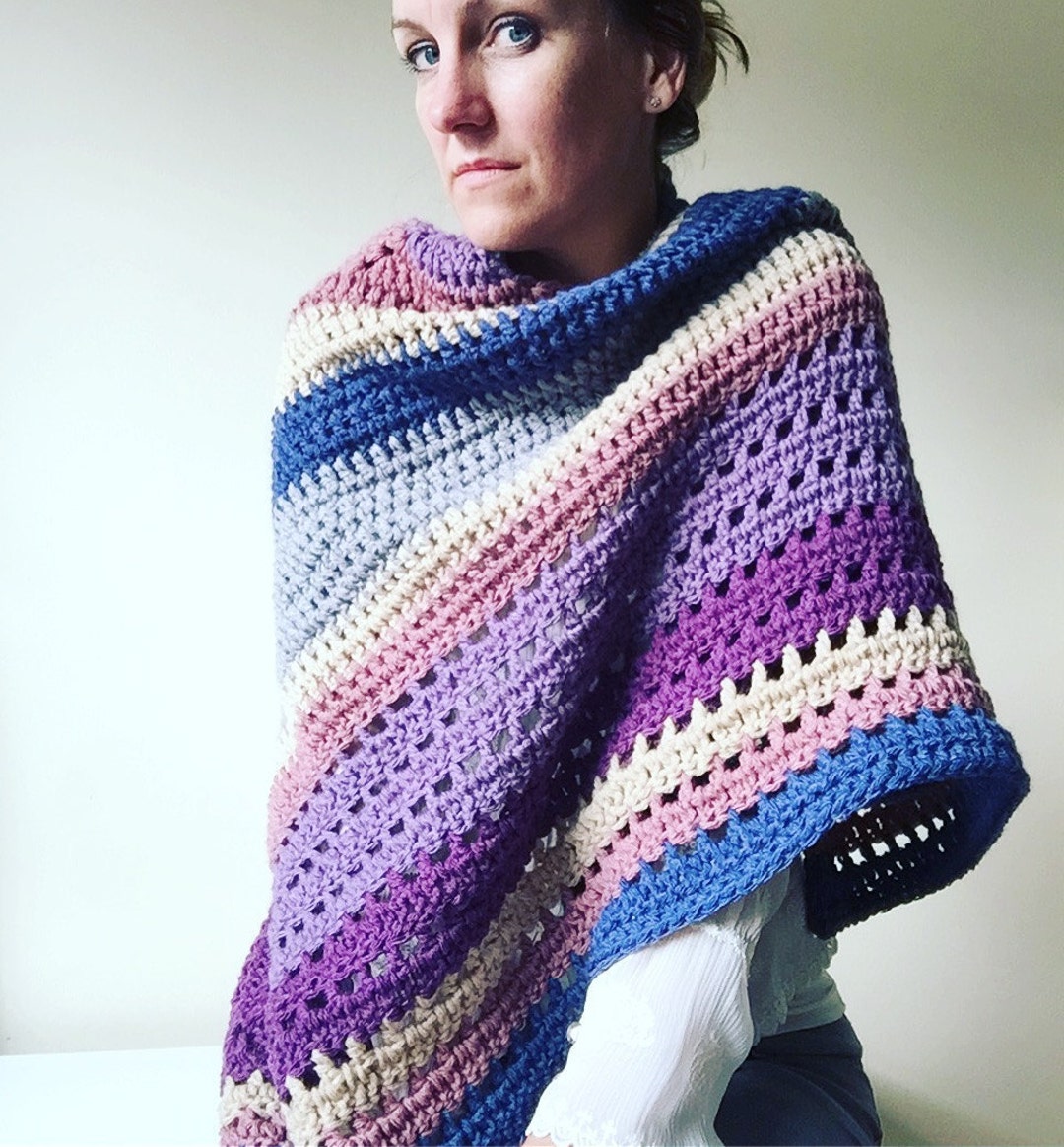 Autumn Storm: A Crochet Shawl-wrap PDF Pattern - Etsy