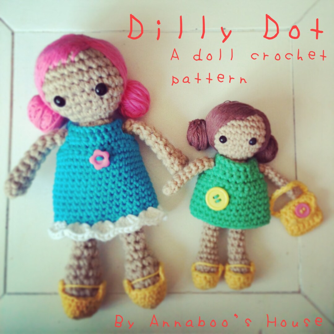 Dilly Dot: A Crochet Doll PDF Pattern - Etsy