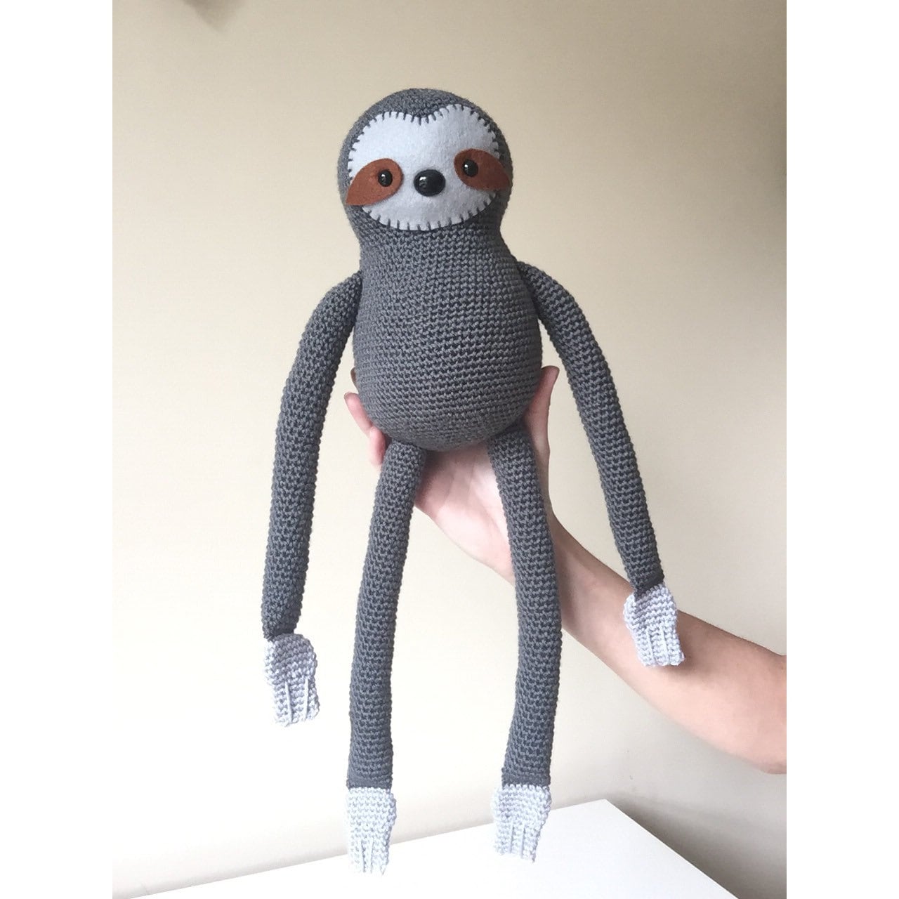Simon the Sloth: A Crochet Toy PDF Pattern | Etsy