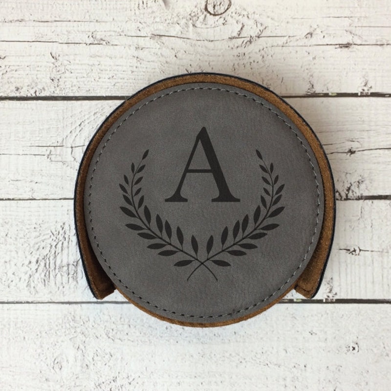 Gray Coasters - Etsy