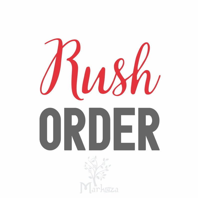 RUSH ORDER Priority Shipping - Etsy