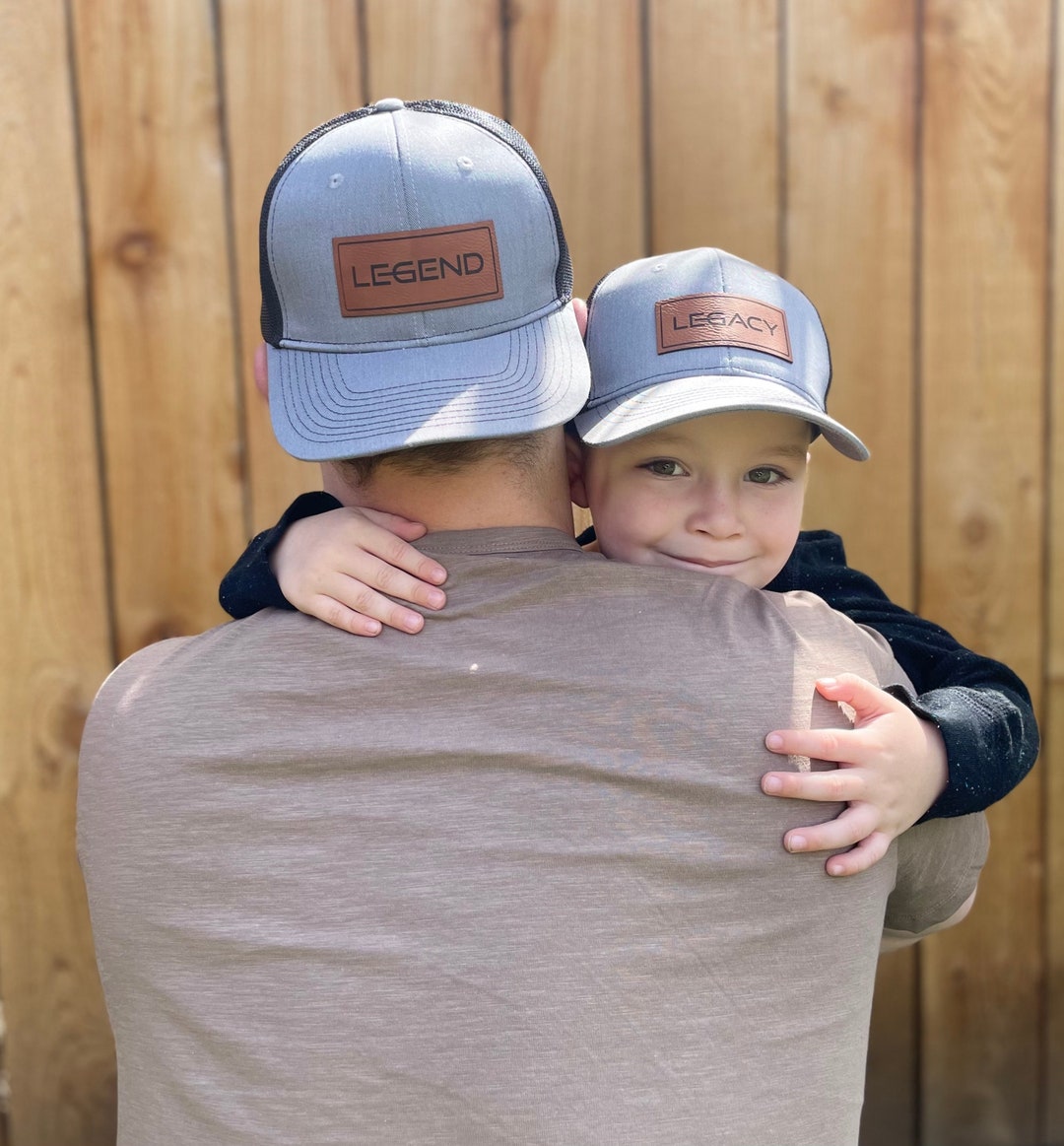 Matching Father and Son Hat Set - Legend and Legacy Hats / Adjustable ...