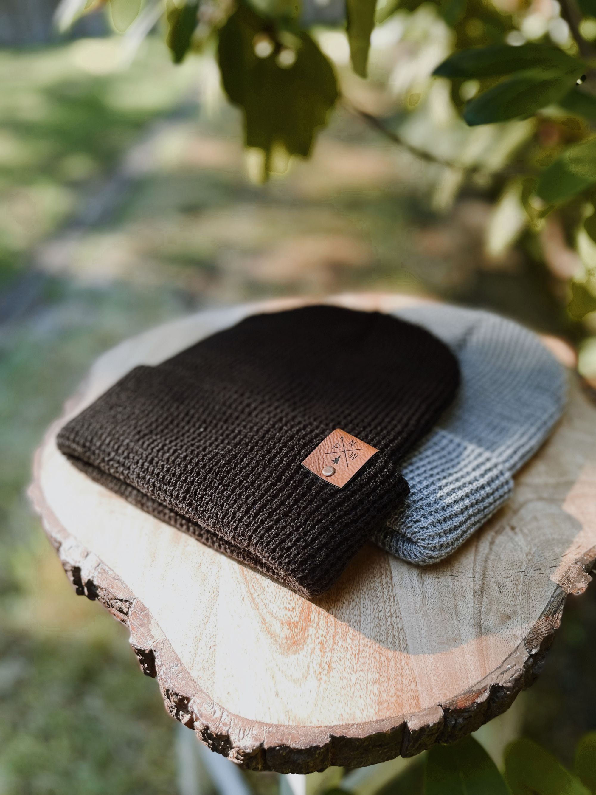 Wool Beanie With Patch - Etsy