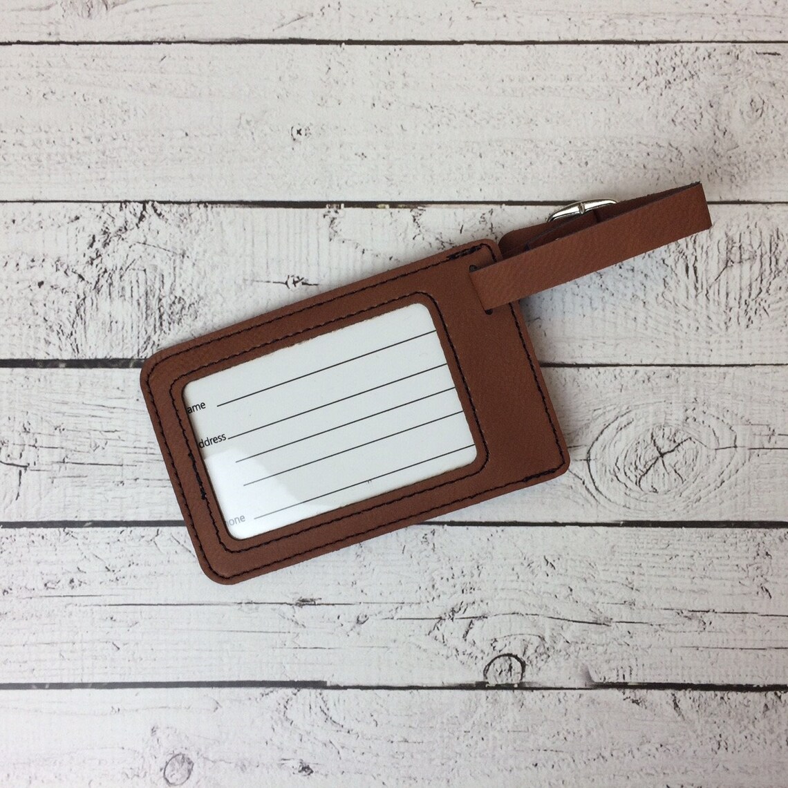 Custom Luggage Tag Personalized, Laser Engraved Travel Accessory Gift ...