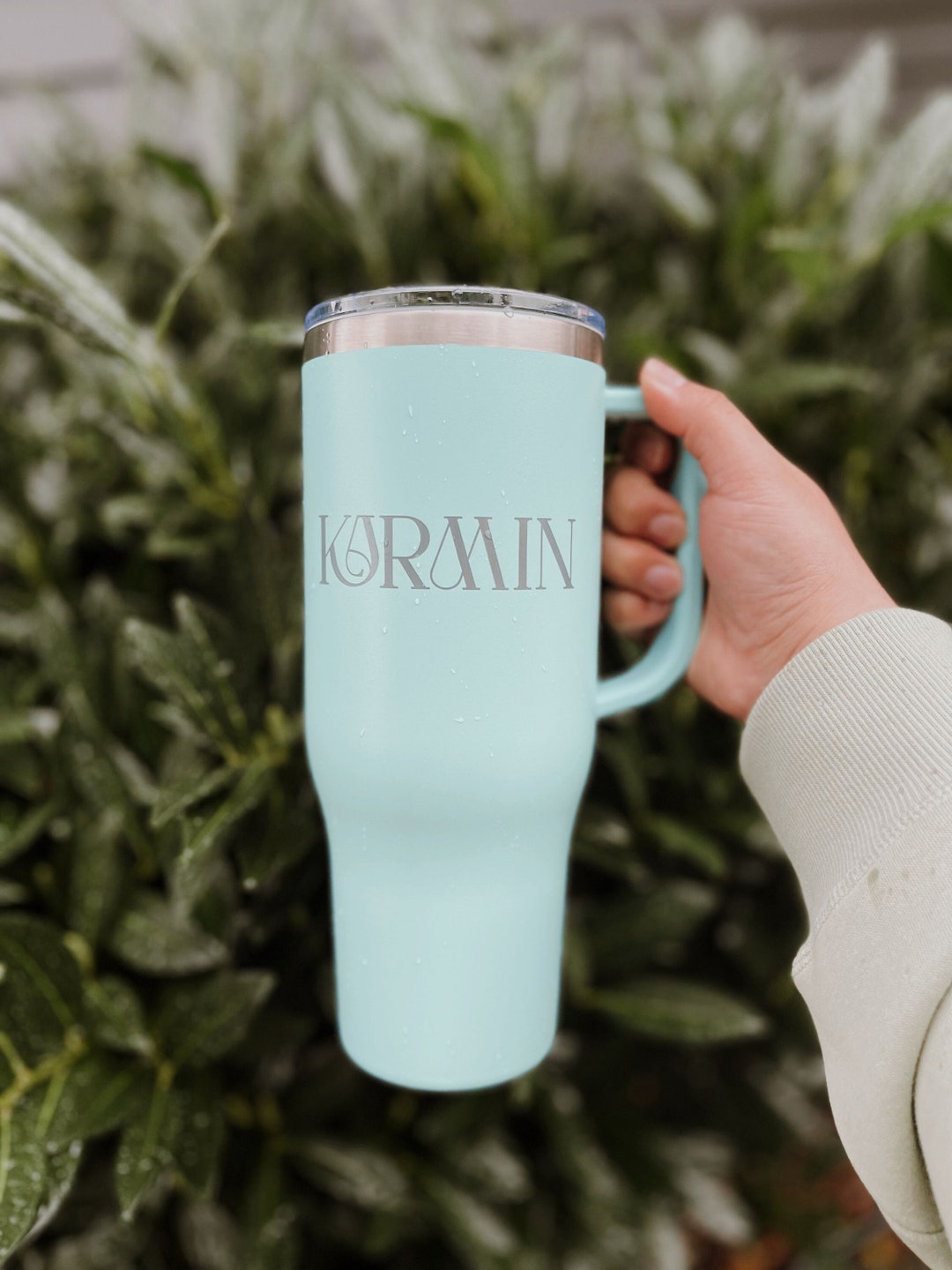 Custom Engraved 40 Oz Travel Mug, Personalized Insulated Stainless ...